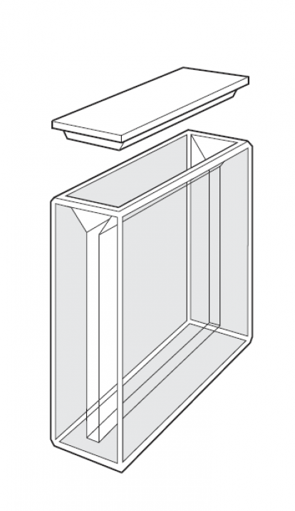 40mm Micro Quartz cell with PTFE lid, single cell | Analytical ...